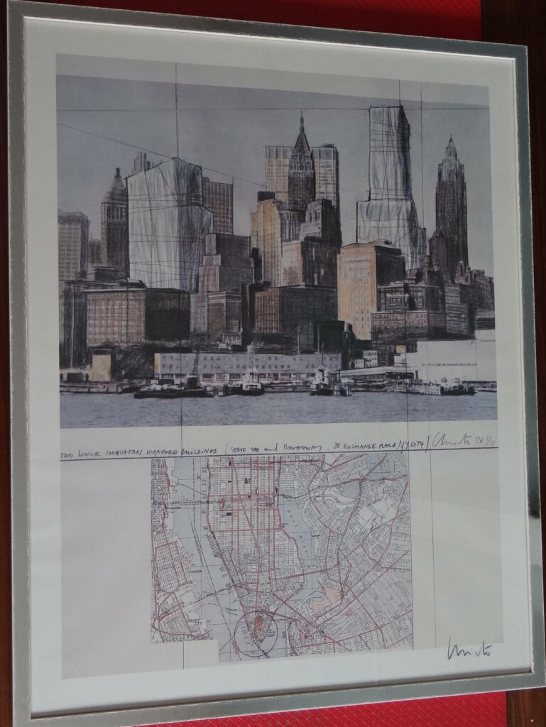 Christo | Two Lower Manhattan wrapped Buildings | Kunstgalerie Klamer