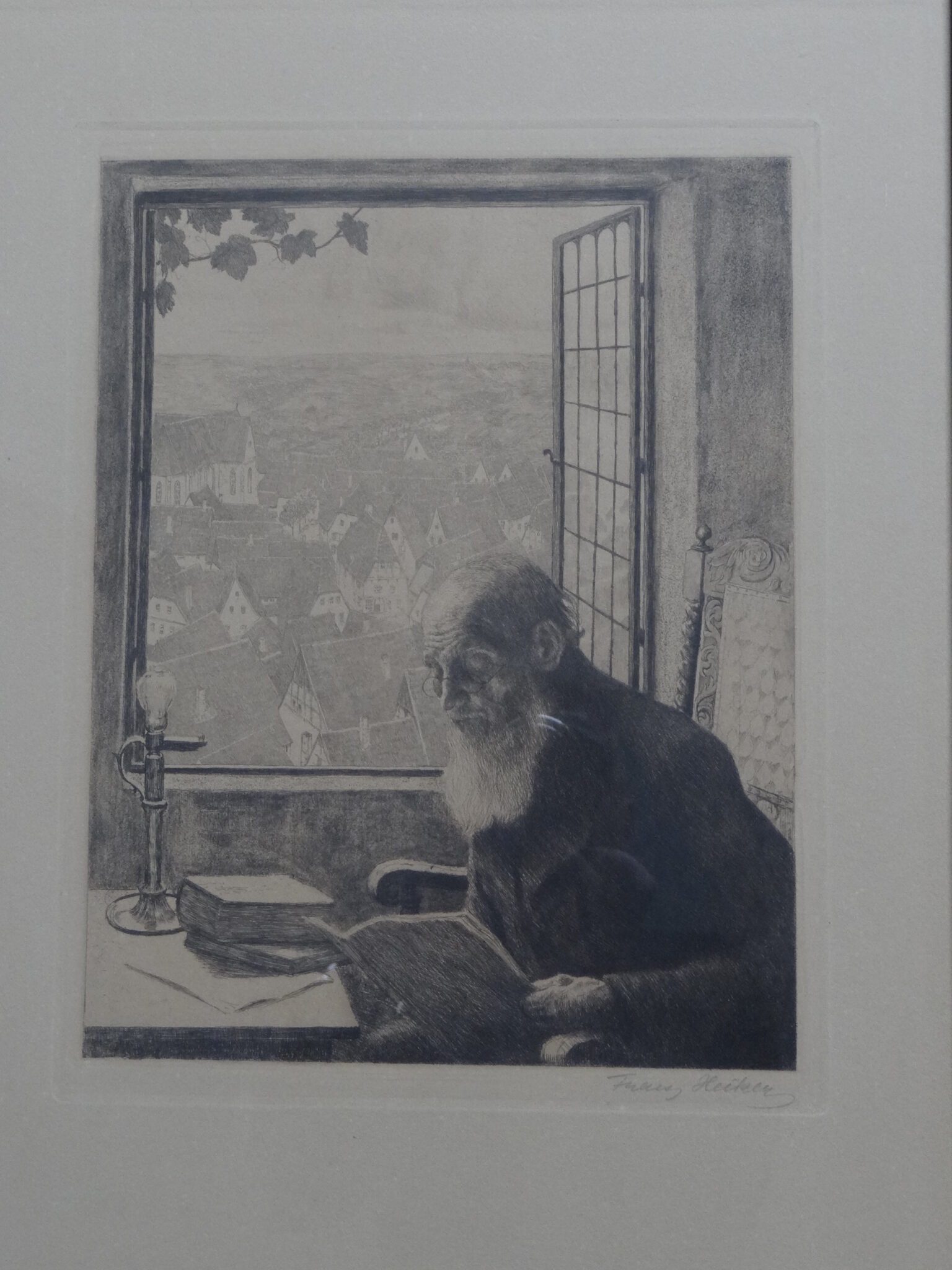 Franz Hecker | Feierabend | Kunstgalerie Klamer