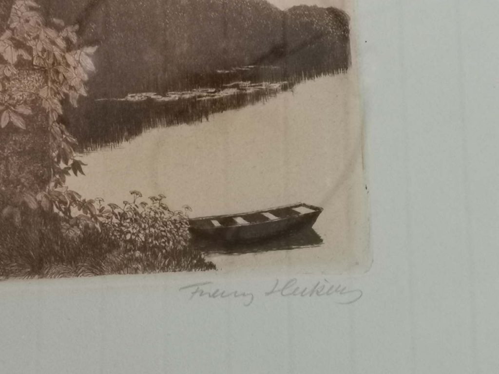 Franz Hecker | Im Park | Kunstgalerie Klamer