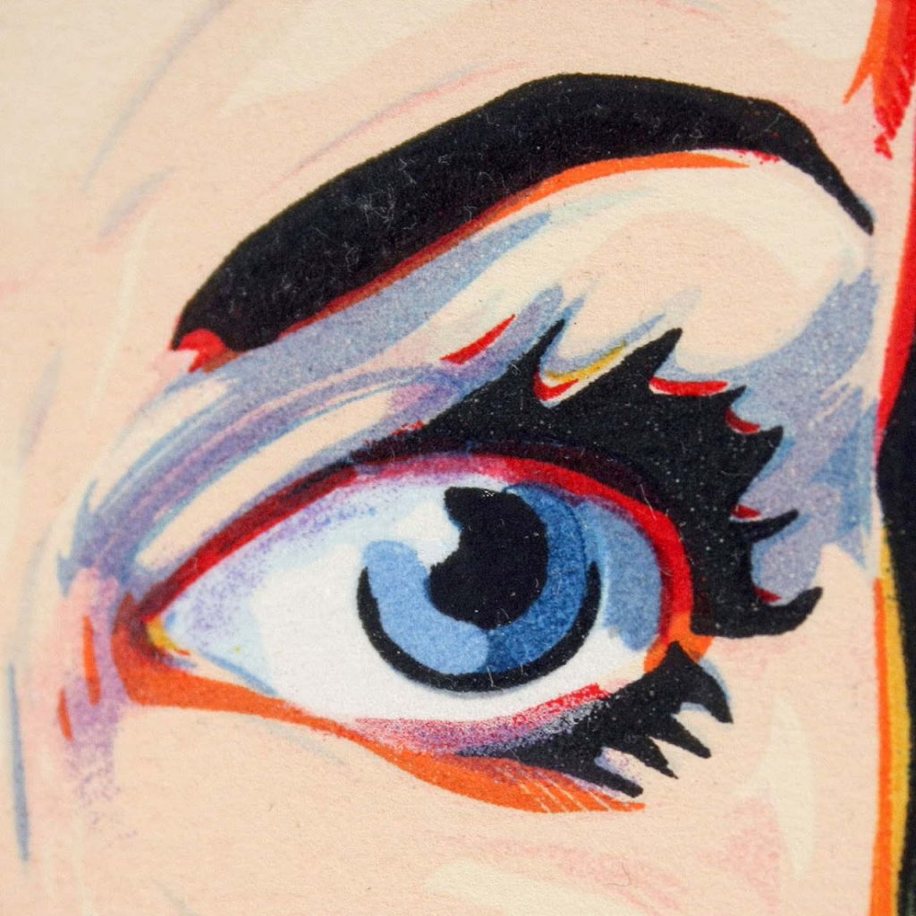 Werke von Mel Ramos | Serigrafie Senorita Rio | seltene P.P Auflage