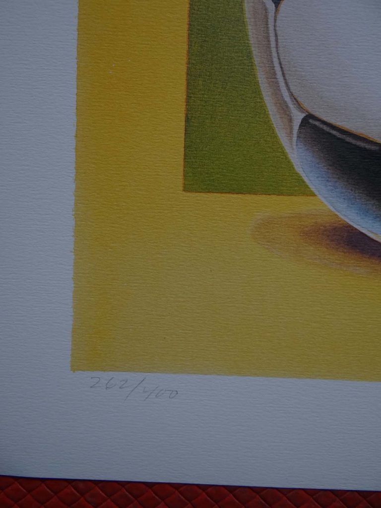 Werke von Mel Ramos | Lithografie Mobilcom FC St. Pauli II